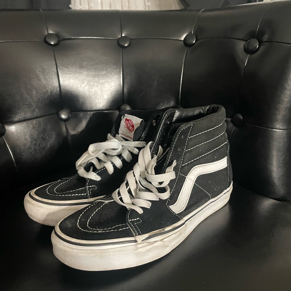 Black Hightop Vans - Gem